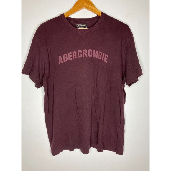 Abercrombie & Fitch | Shirts | Vintage Abercrombie Fitch Mens Xl Burgundy Maroon Tshirt Read ...